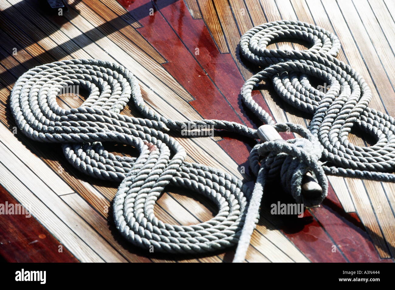 Tidy ropes on the deck hi-res stock photography and images - Alamy
