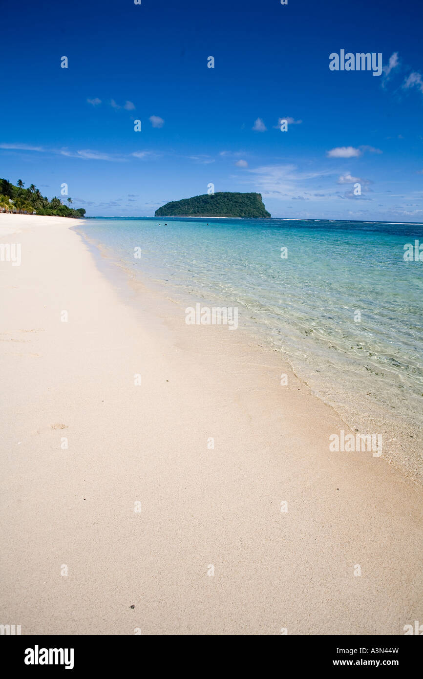 Lalomanu Beach Upolu Western Samoa Stock Photo - Alamy