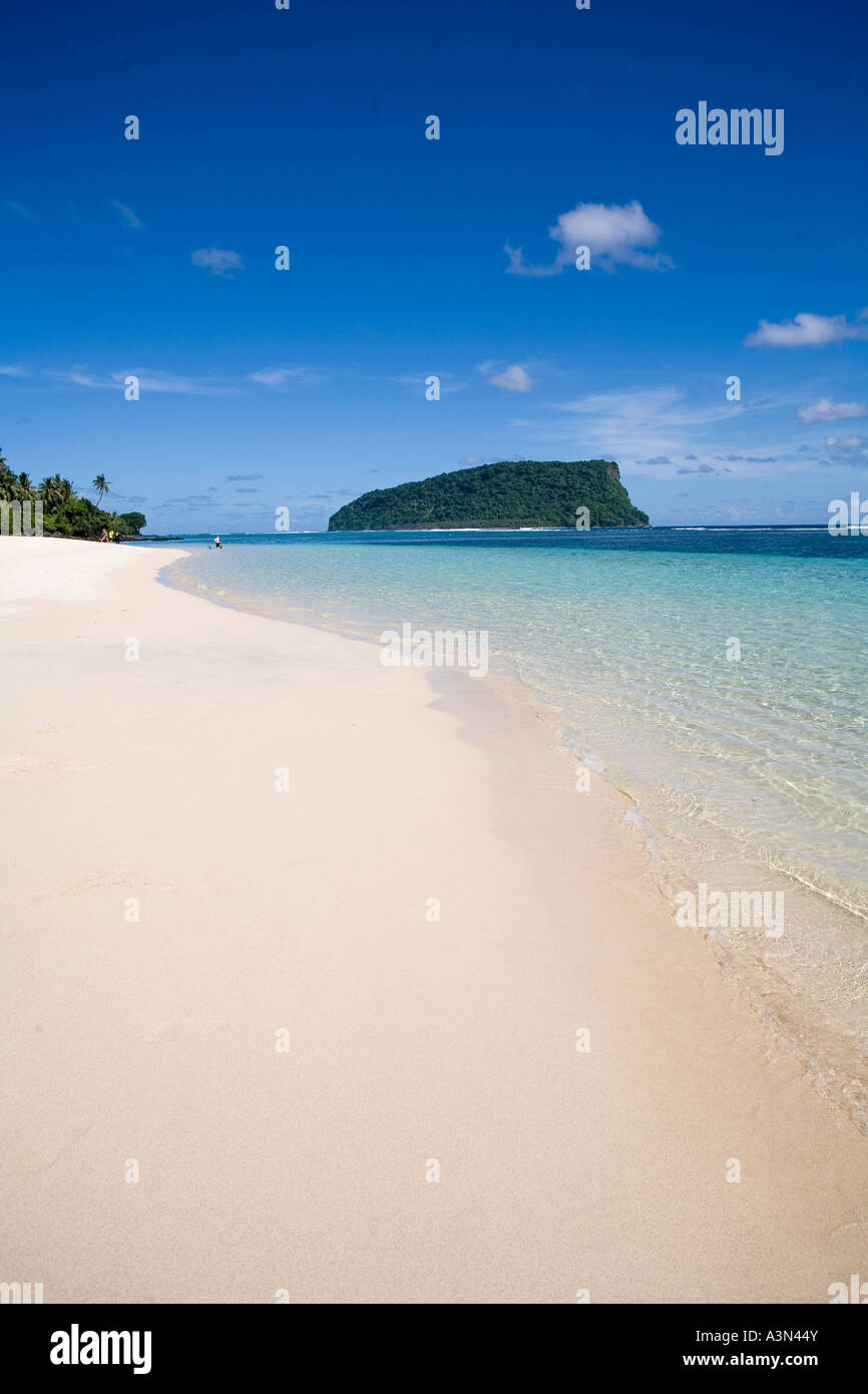 Lalomanu Beach Upolu Western Samoa Stock Photo - Alamy