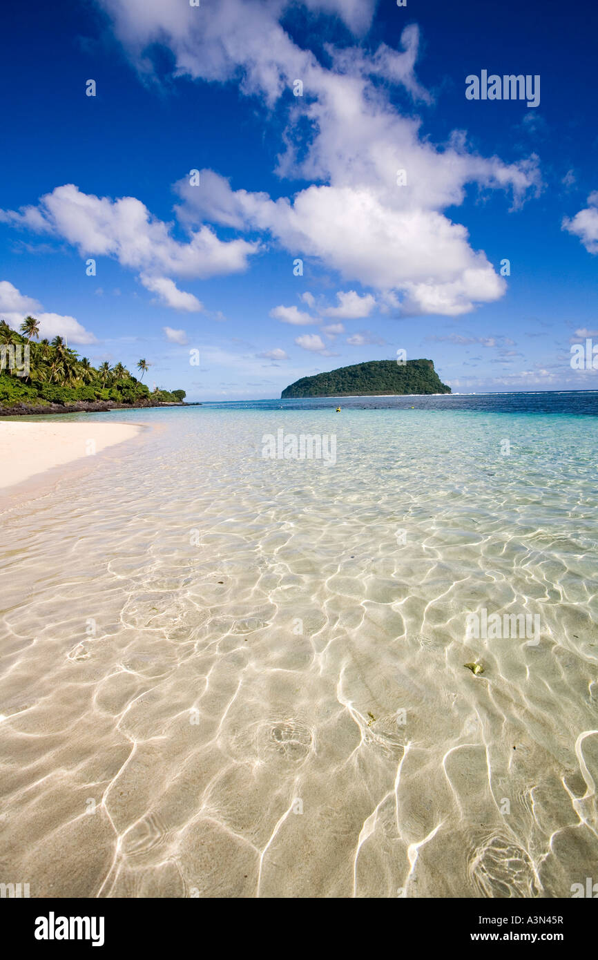 Lalomanu Beach Upolu Western Samoa Stock Photo - Alamy