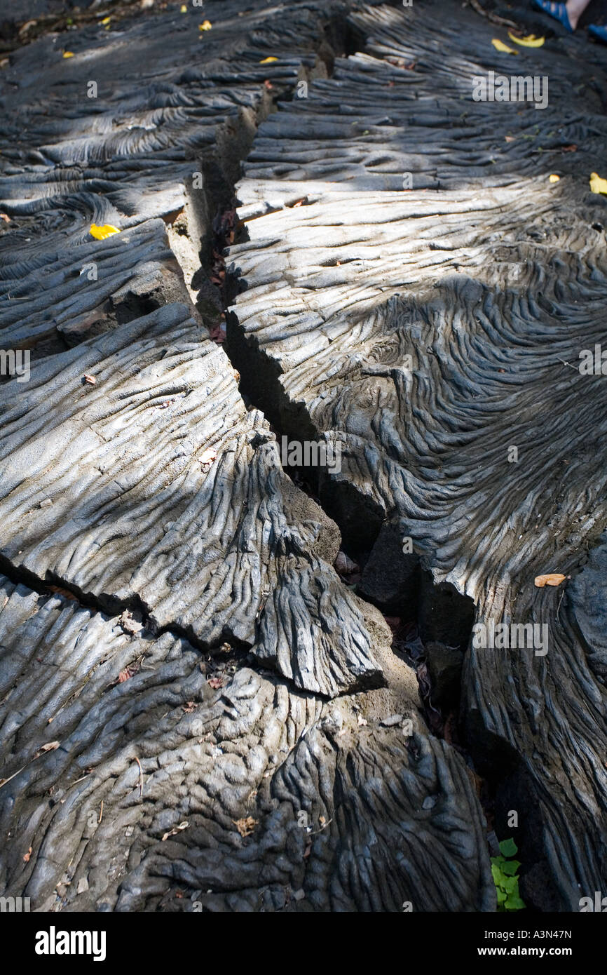 Saleaula Lava Fields Savaii Western Samoa Stock Photo - Alamy