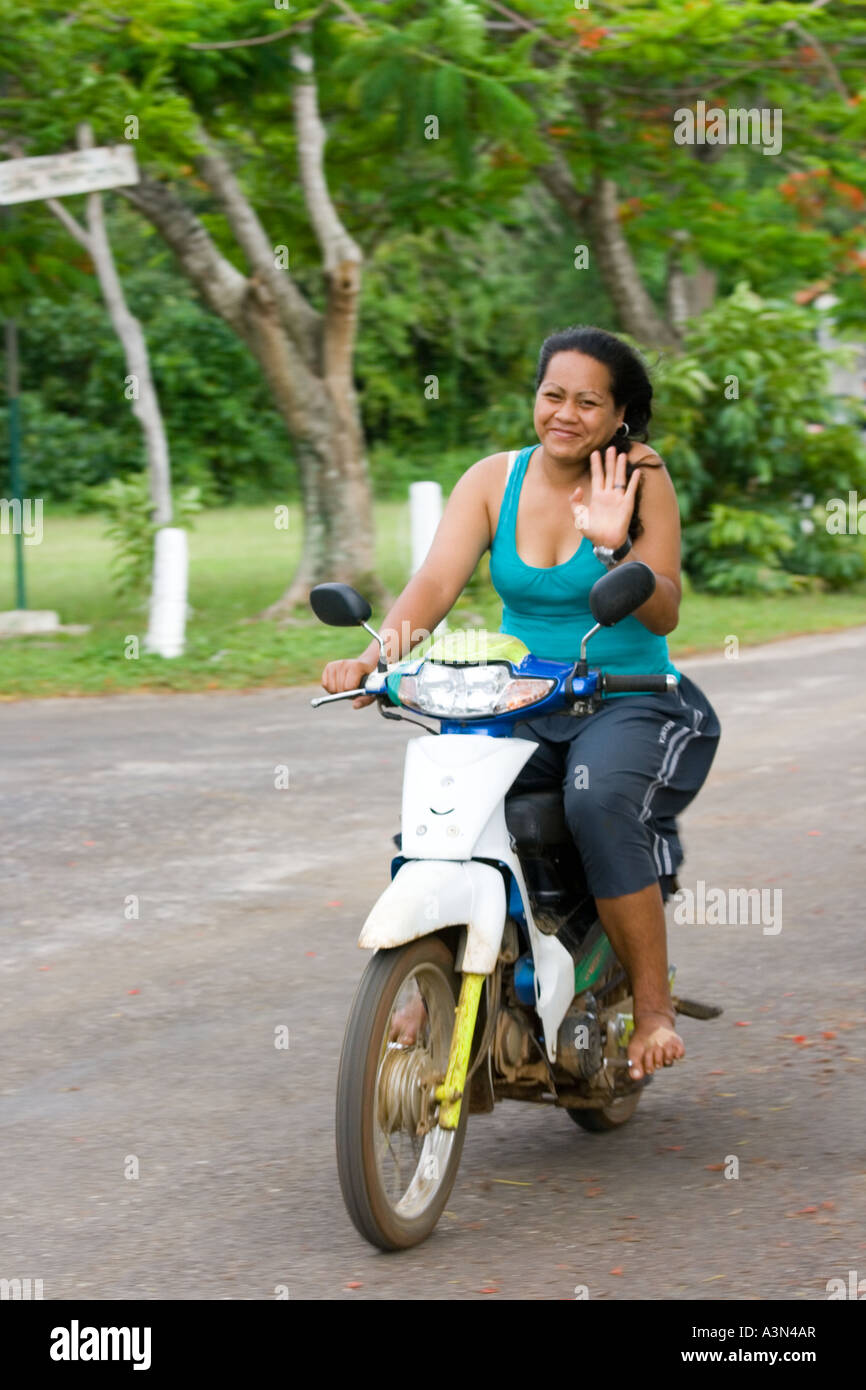 Aitu Island Cook Islands Polynesia Stock Photo - Alamy