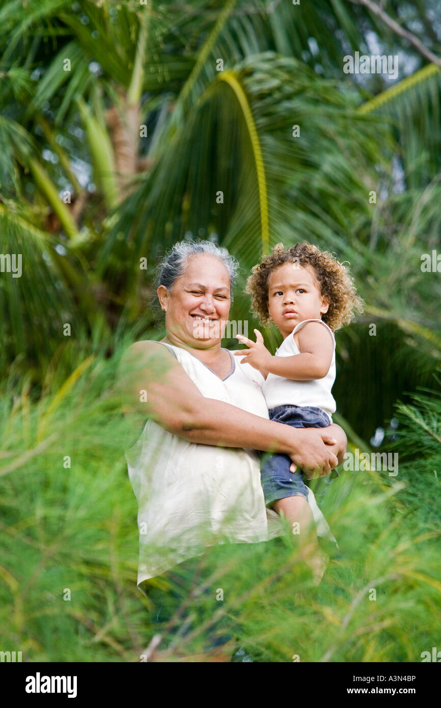 Aitu Island Cook Islands Polynesia Stock Photo - Alamy