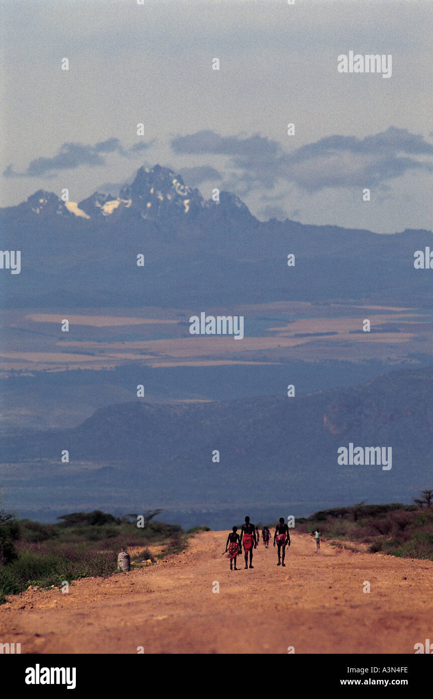 Nature Landscapes Path Sky Mountains Stock Photo - Alamy
