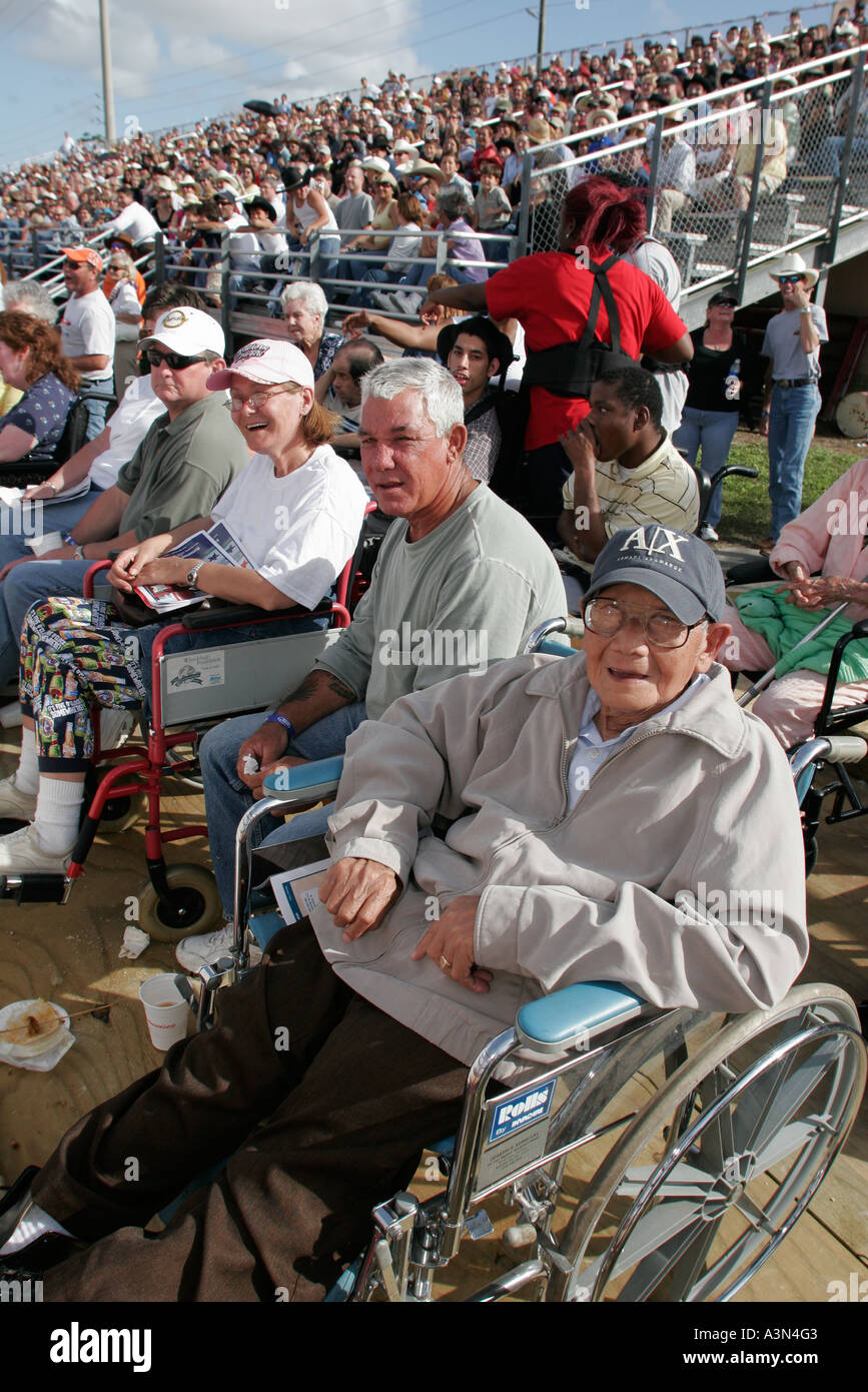 Miami Florida,Homestead,Championship Rodeo,disabled audience,wheelchair ...