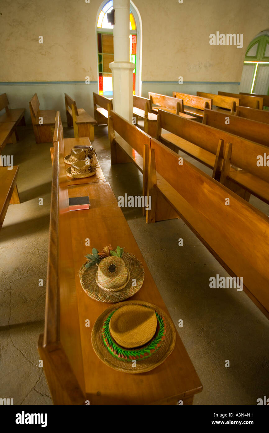 Zion tapu Church Aitu Island Cook Islands Polynesia Stock Photo - Alamy
