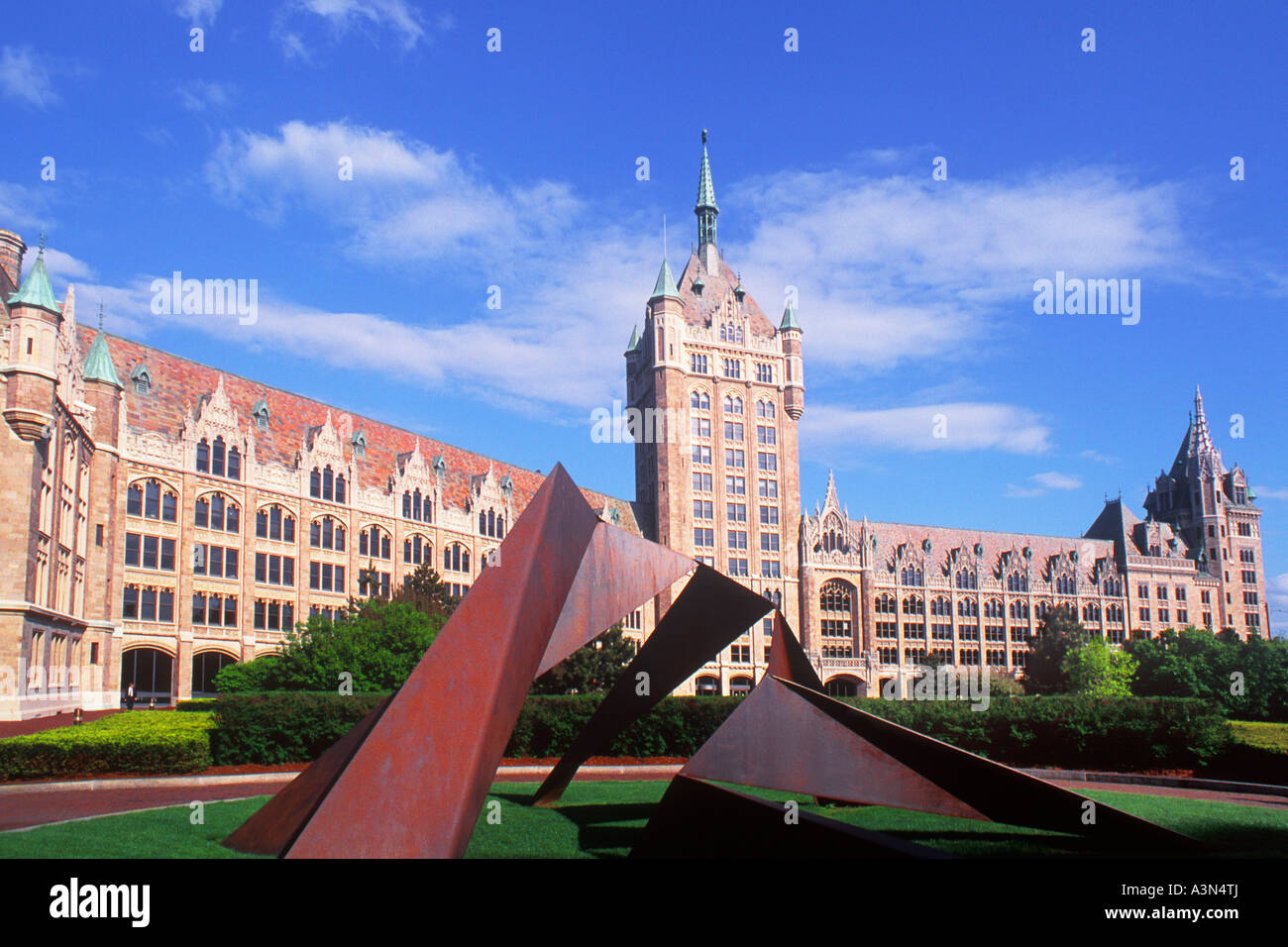 USA Albany New York Old Delaware and Hudson Railroad Building New York ...