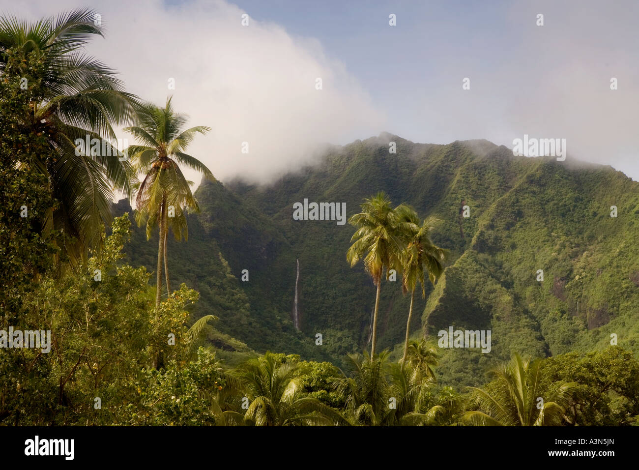Moorea French Polynesia Stock Photo - Alamy