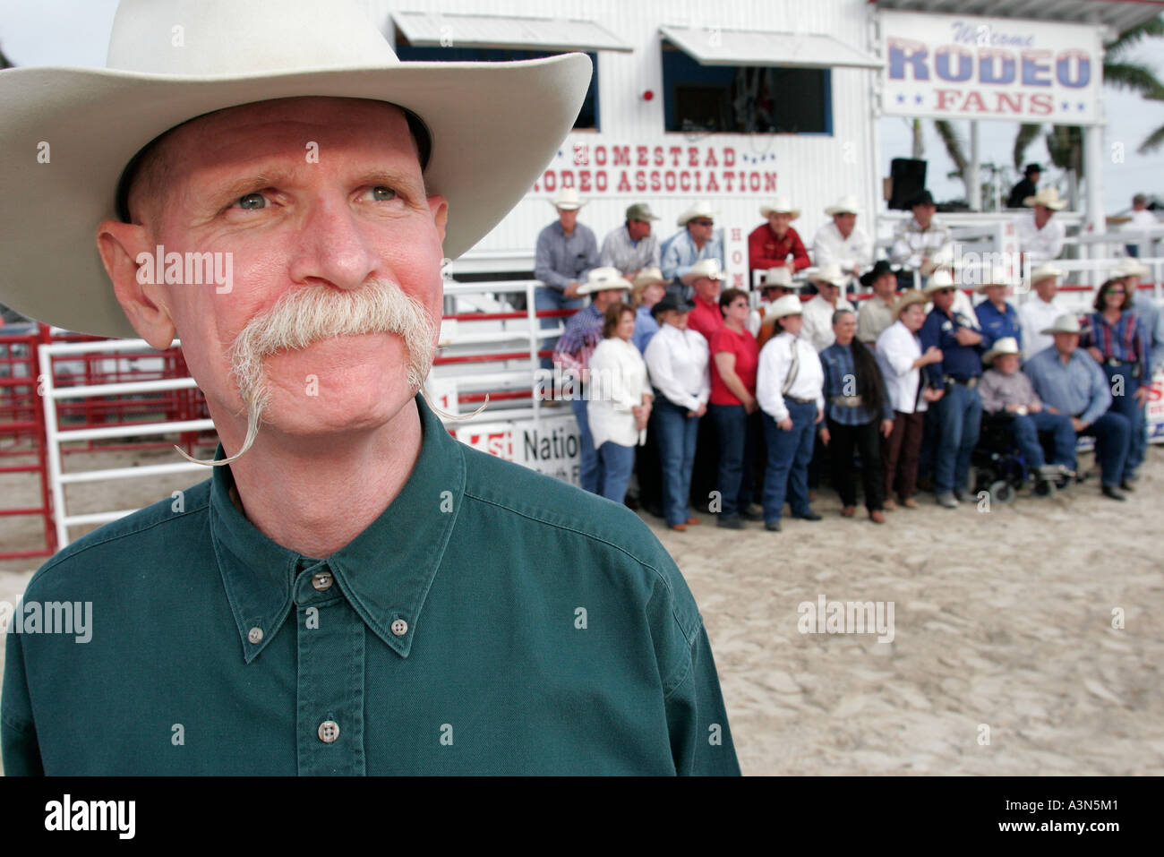 Miami Florida,Homestead,Championship Rodeo,cowboy,handlebar mustache ...