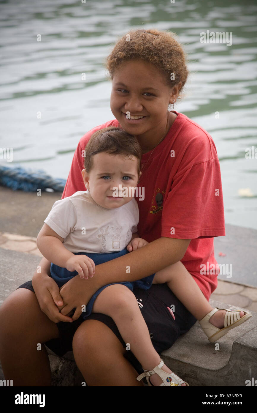 Polynesian boy hi-res stock photography and images - Alamy