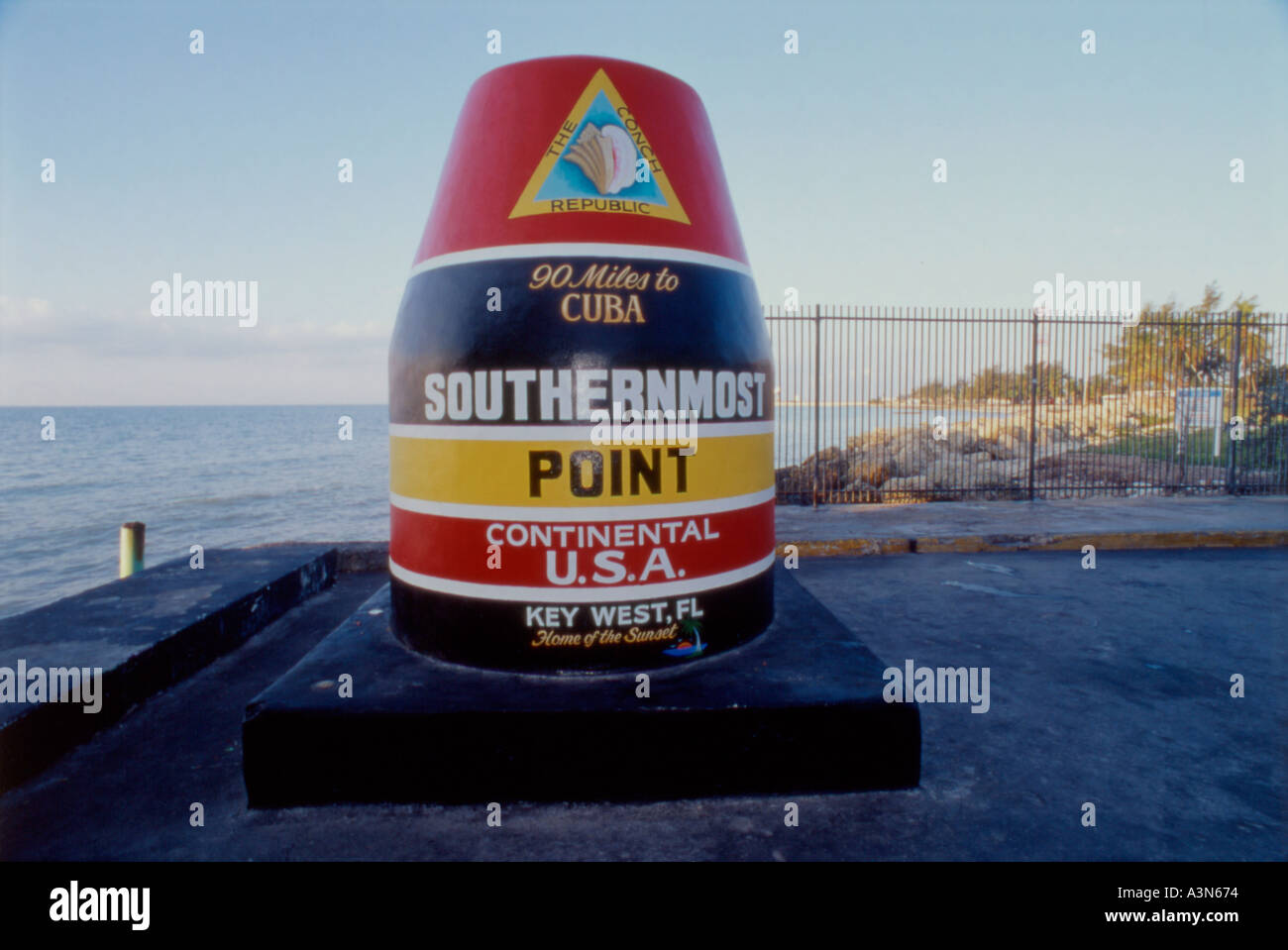 Southernmost point USA Florida Key West Stock Photo - Alamy