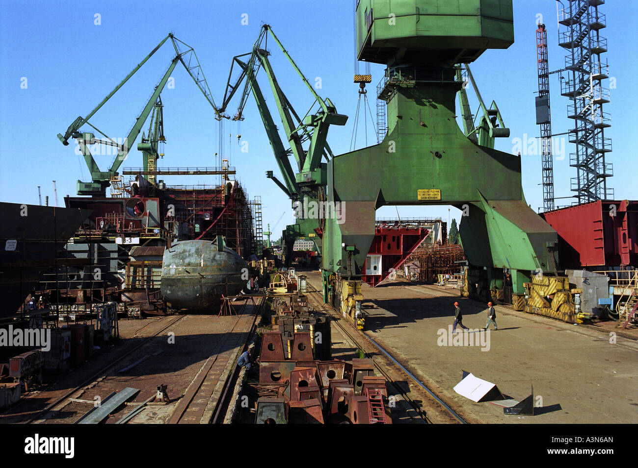 The Gdansk Shipyard, Poland Stock Photo - Alamy