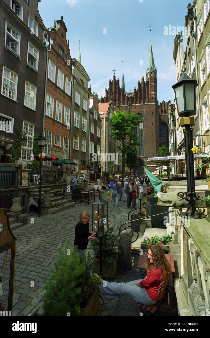 The Mariacka Street in Gdansk, Poland Stock Photo - Alamy