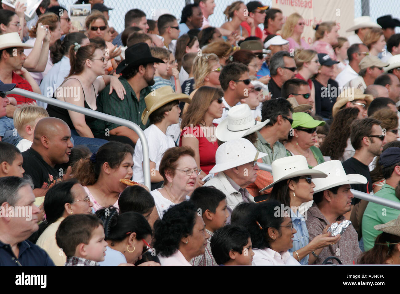 Cowboy grandstand hi-res stock photography and images - Alamy