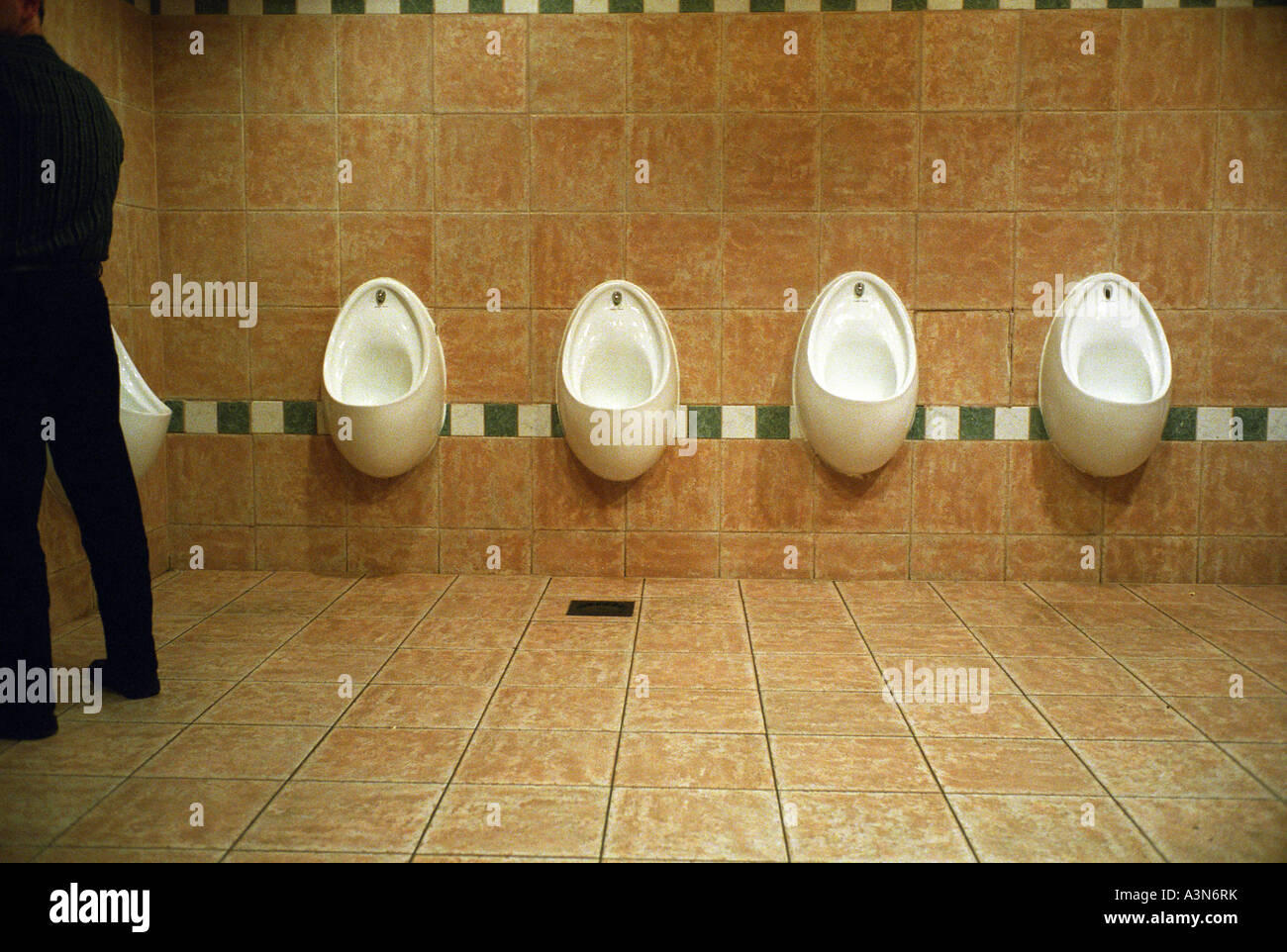 Urinals in a men toilet Stock Photo - Alamy
