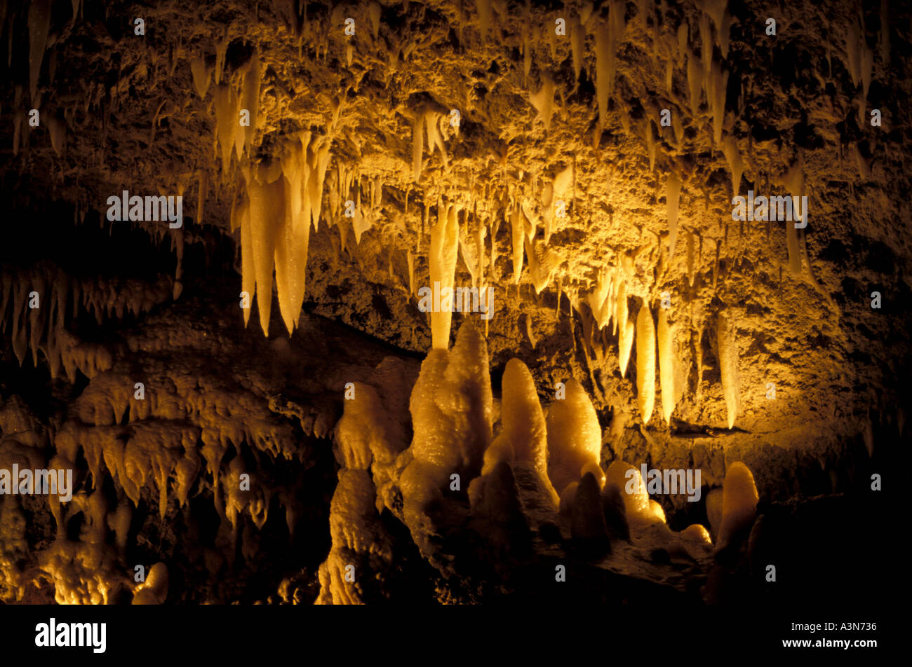 Harrison's Cave Barbados natural underground attraction Stock Photo - Alamy
