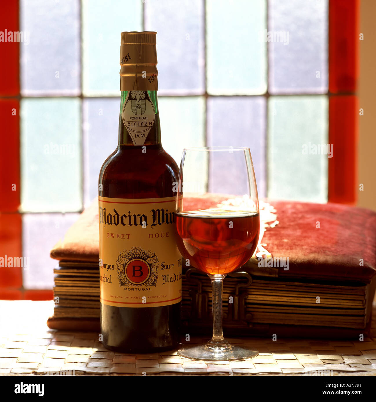 Madeira wine bottle hi-res stock photography and images - Alamy