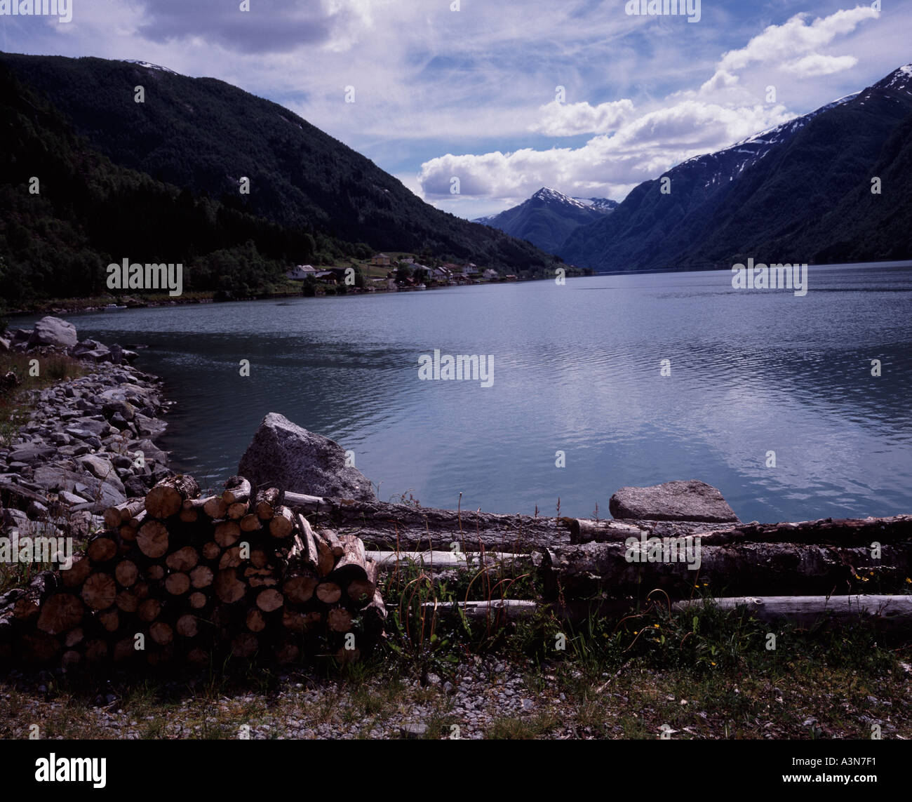 Norwegian firewood hi-res stock photography and images - Alamy