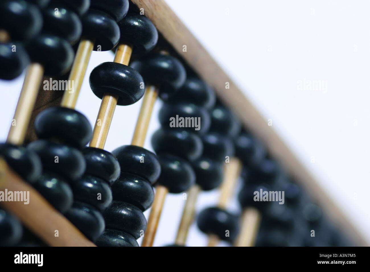 Old Chinese abacus or calculating device Stock Photo - Alamy