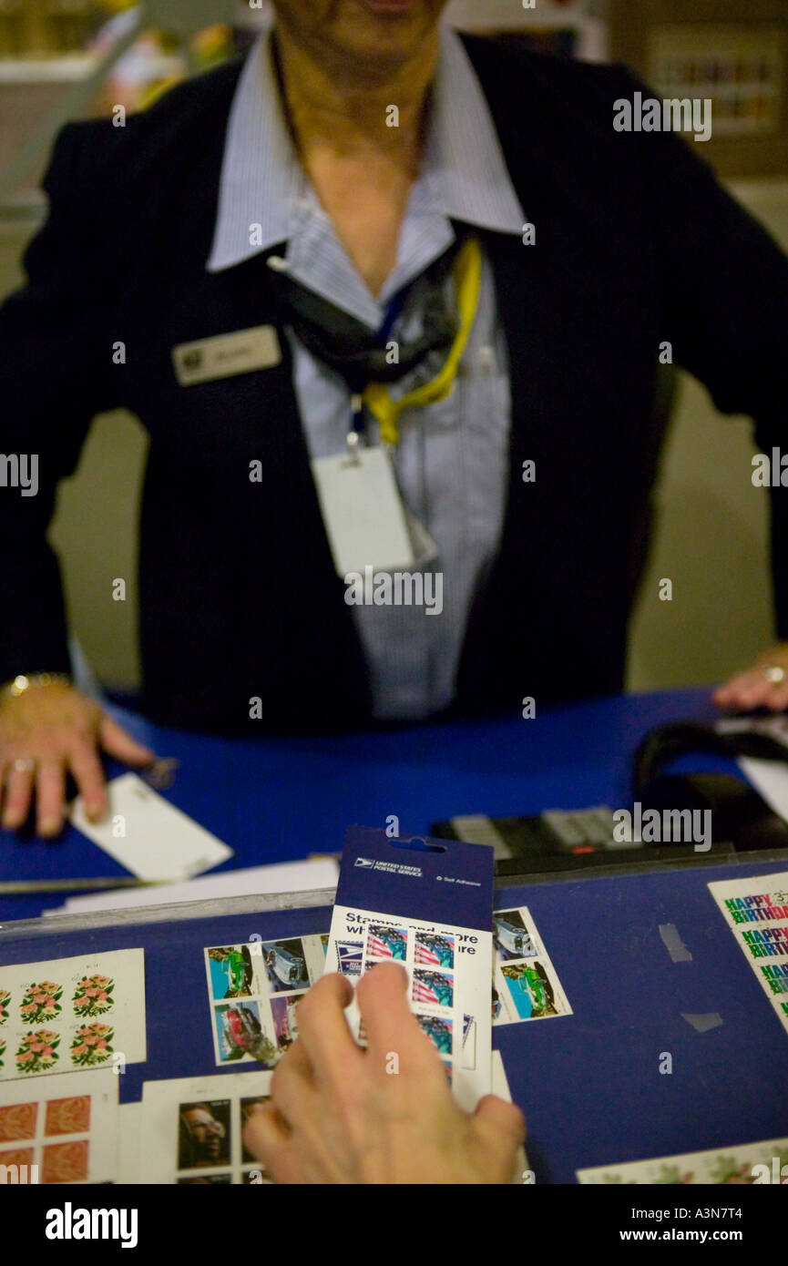 Stamps the post office counter hi-res stock photography and images - Alamy