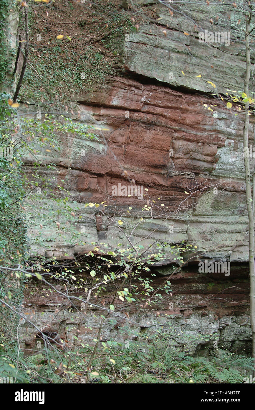 Strata of red sandstone hi-res stock photography and images - Alamy