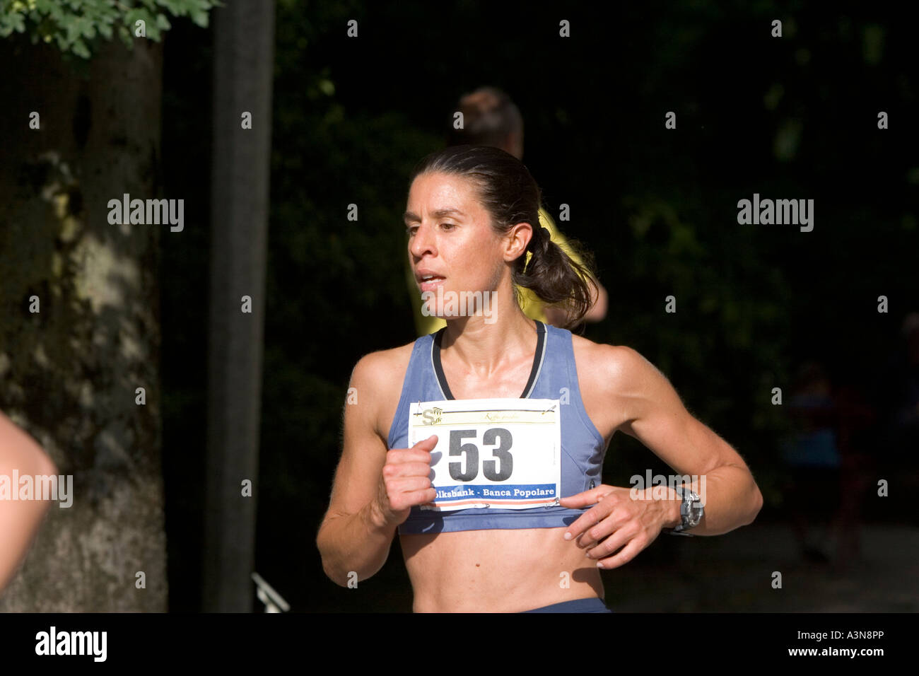Running ladies hi-res stock photography and images - Alamy