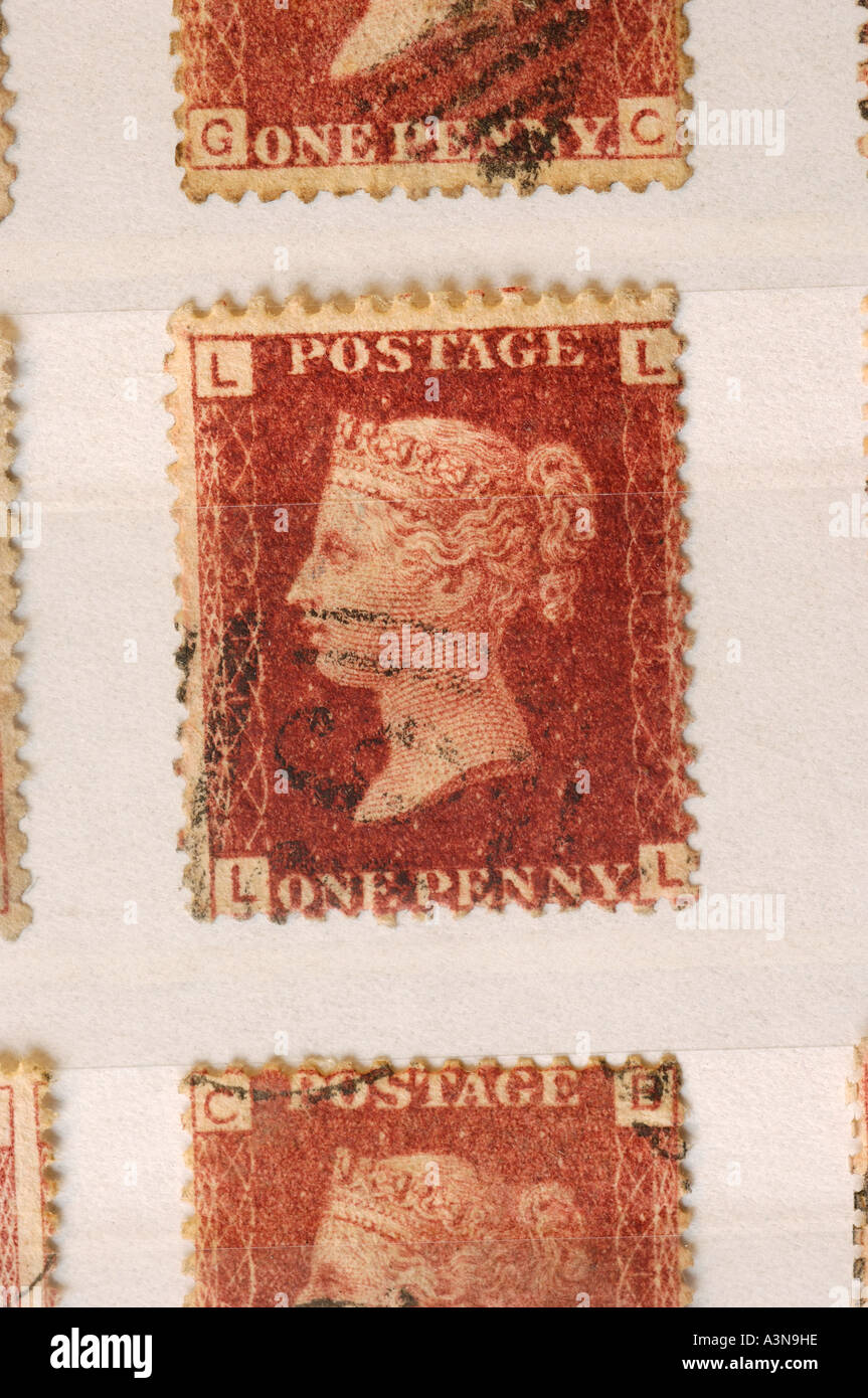 Victorian Postage Stamps High Resolution Stock Photography and Images ...
