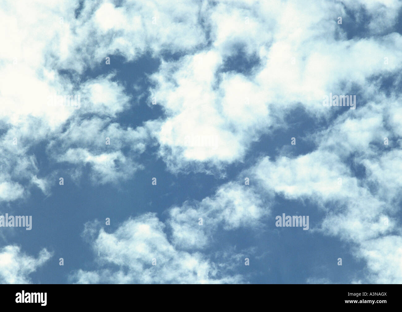 Blue Sky With Clouds Stock Photo - Alamy