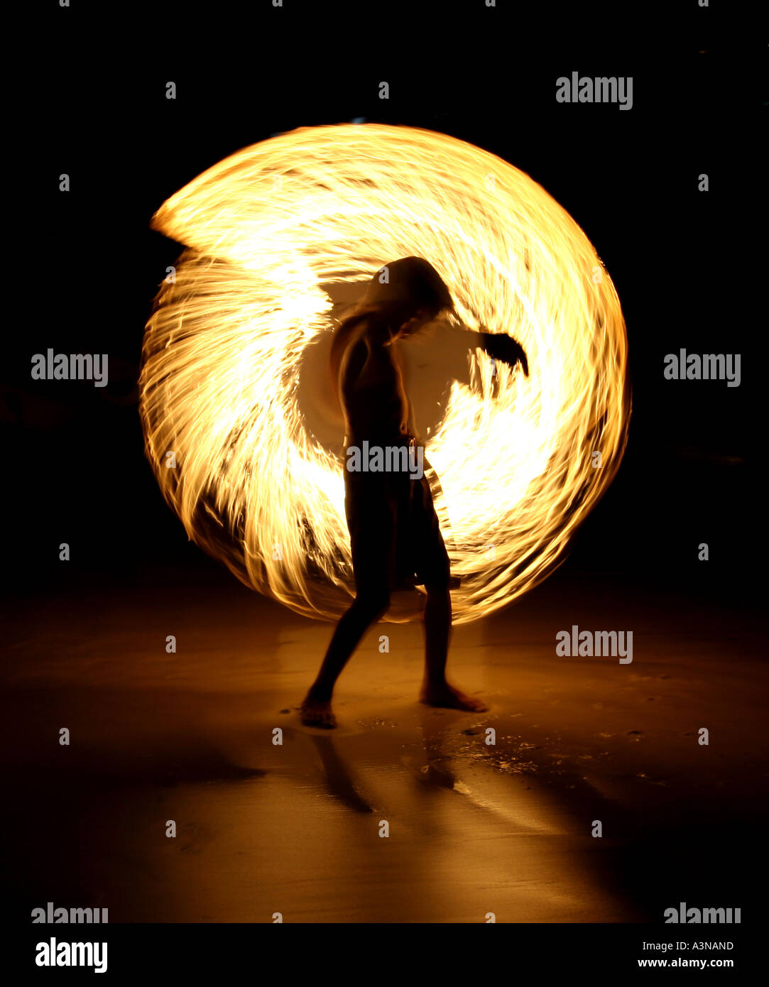 thai boy playing with fire Stock Photo - Alamy