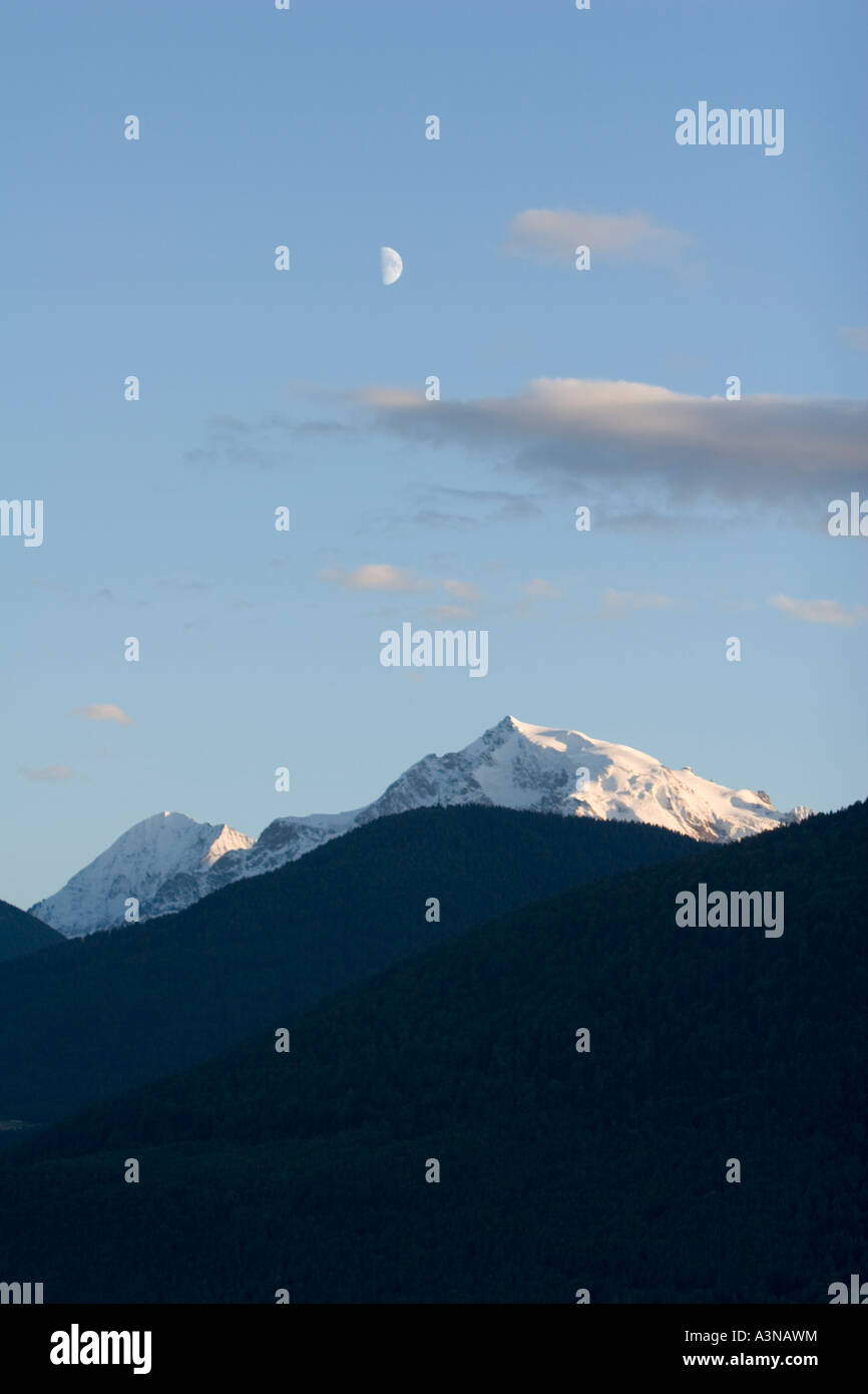 Mount Ortler, highest peak and glacier in Italy Stock Photo - Alamy