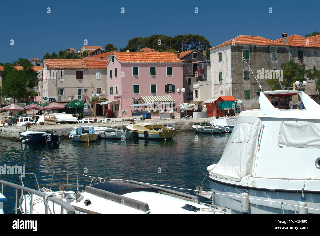 The Beautiful Village of Sali on Dugi Otok Island Croatia Stock Photo ...