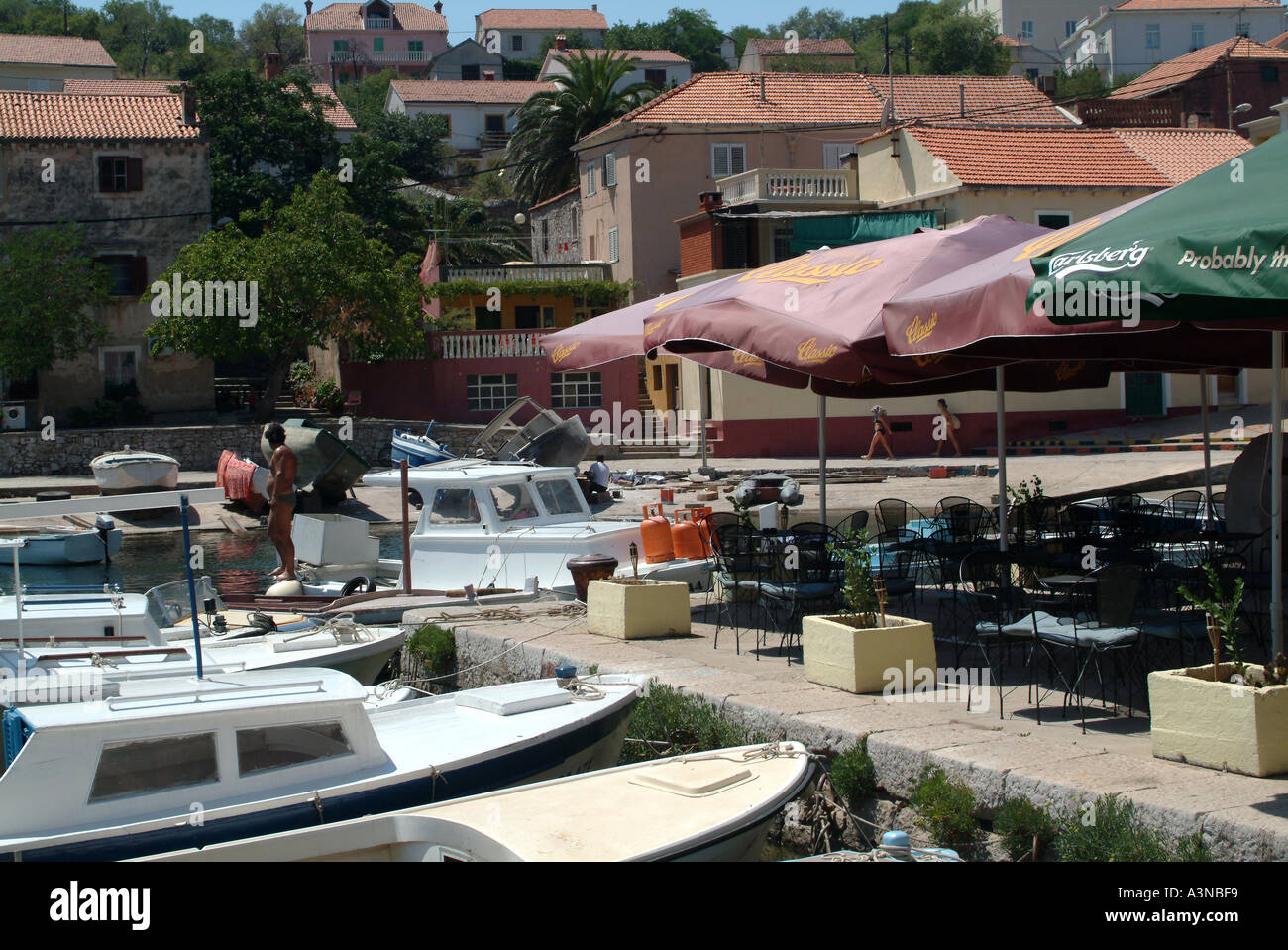 The Beautiful Village of Sali on Dugi Otok Island Croatia Stock Photo ...