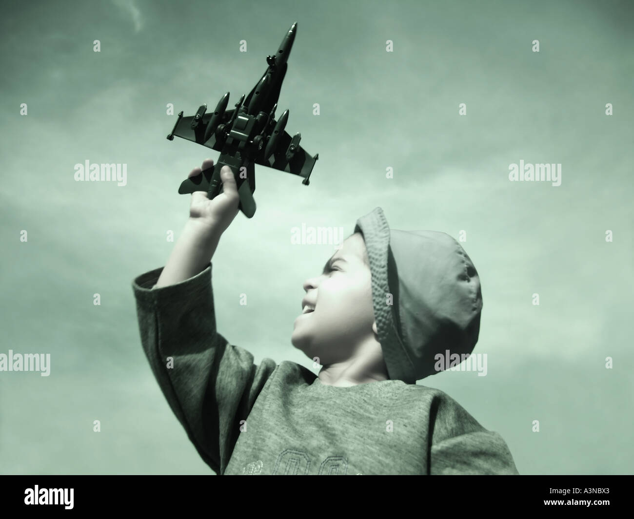 Boy toy model jet hi-res stock photography and images - Alamy