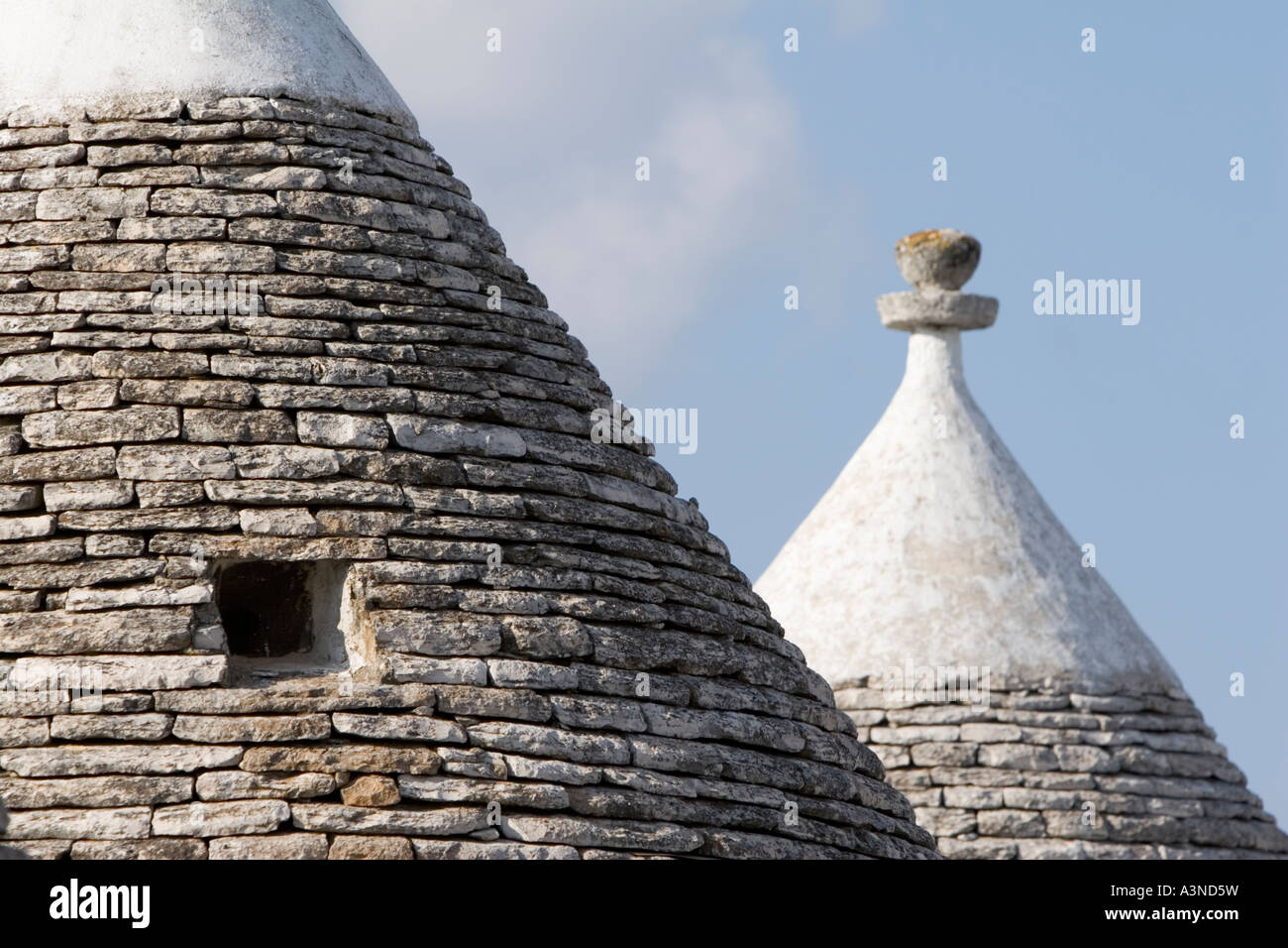trulli rooves, Alberobello, Puglia, Italy Stock Photo - Alamy