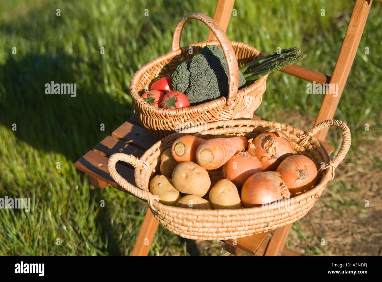 Group of baskets hi-res stock photography and images - Alamy