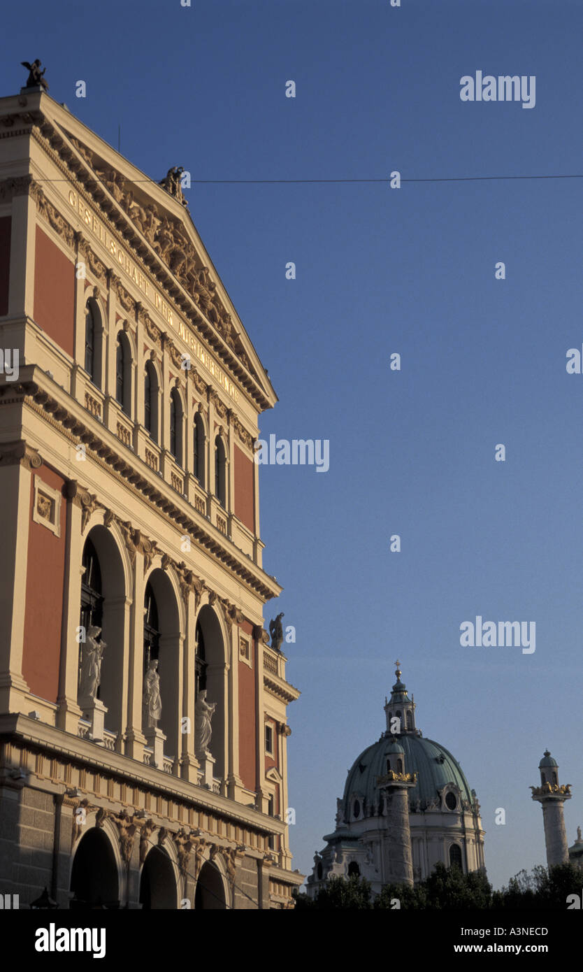 Musikverein building landmark hi-res stock photography and images - Alamy