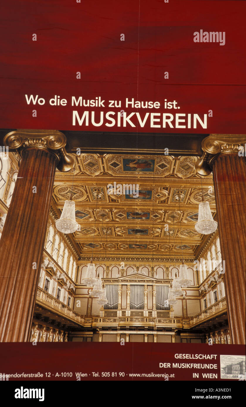 Musical association vienna hi-res stock photography and images - Alamy