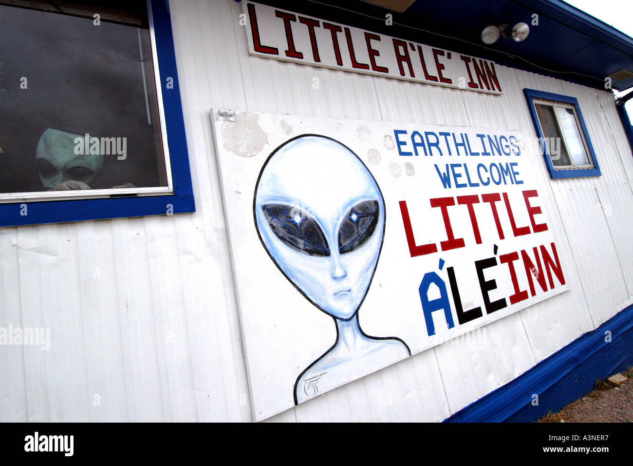 Little A Le Inn near Area 51 on The Extra Terrestrial Highway Nevada ...