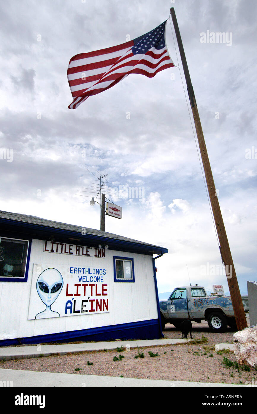 Little A Le Inn near Area 51 on The Extra Terrestrial Highway Nevada ...