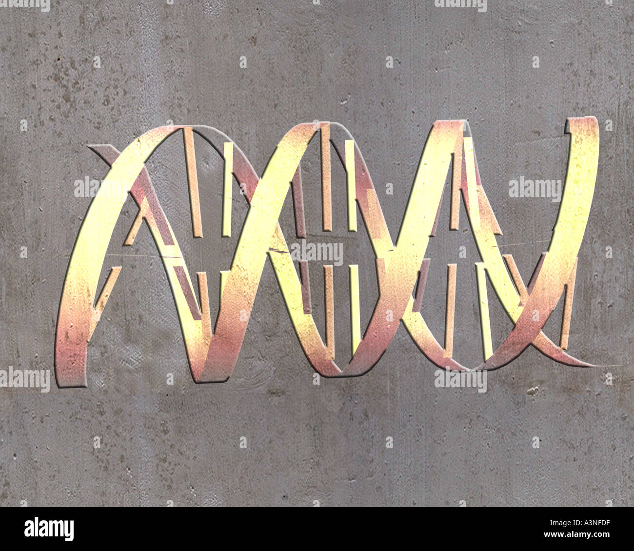 Dna double helix sketch hi-res stock photography and images - Alamy