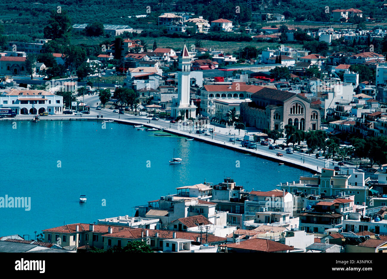 Zakynthos City Stock Photo - Alamy