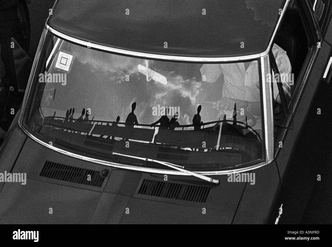 Reflection children Black and White Stock Photos & Images - Alamy