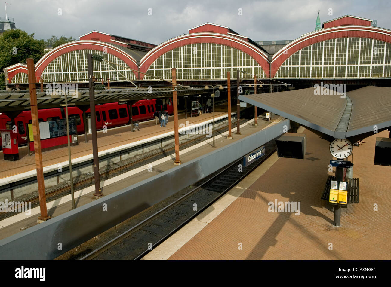 Central train station Copenhagen Denmark Stock Photo - Alamy