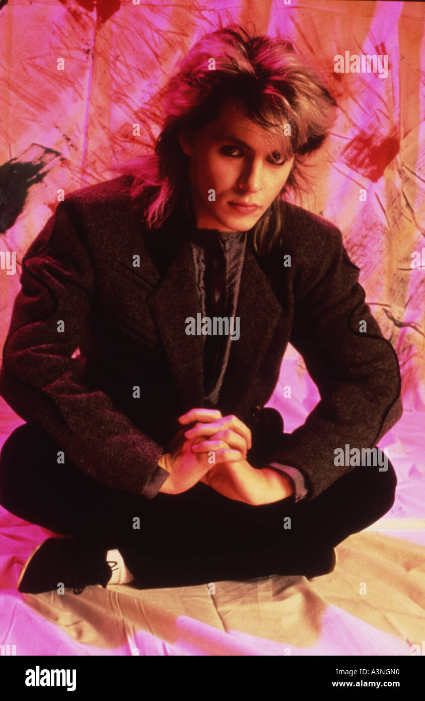DURAN DURAN - UK pop group with Nick Rhodes in 1985. Photo Valerie Walker Stock Photo - Alamy
