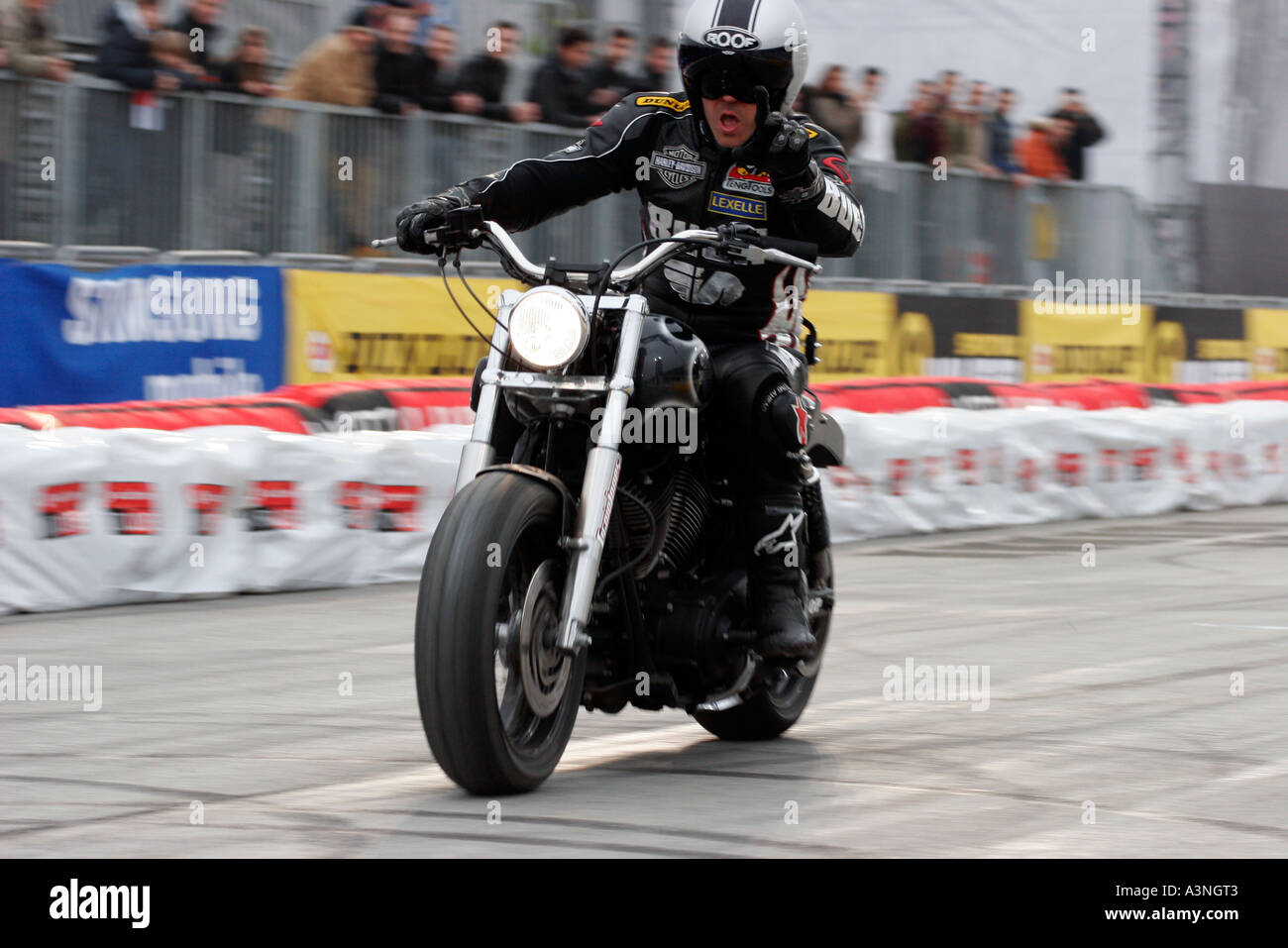 Stuntman in action hi-res stock photography and images - Alamy