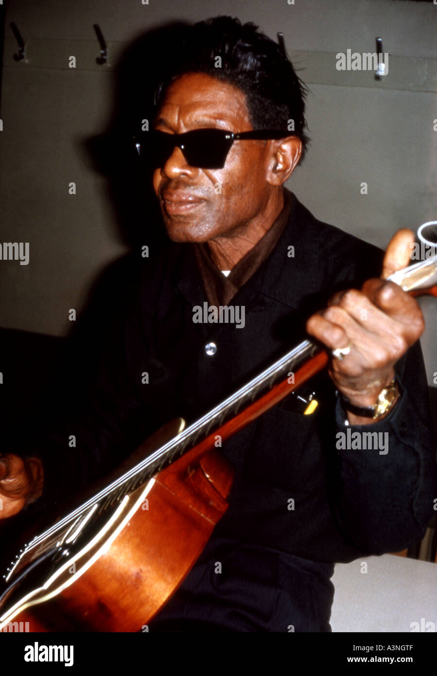 LIGHTING HOPKINS US Blues musician Stock Photo - Alamy