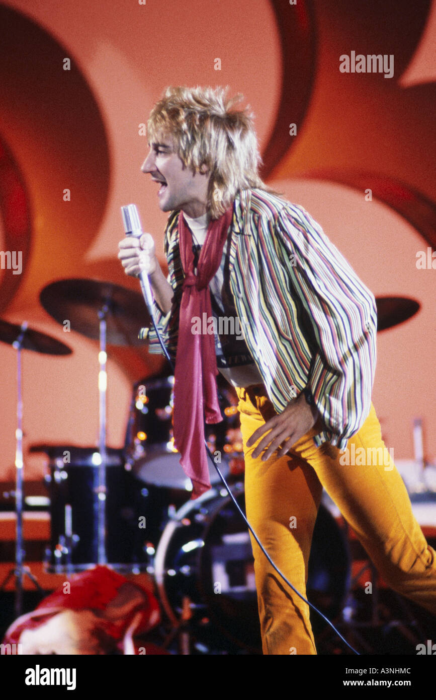 ROD STEWART with The Faces Stock Photo - Alamy