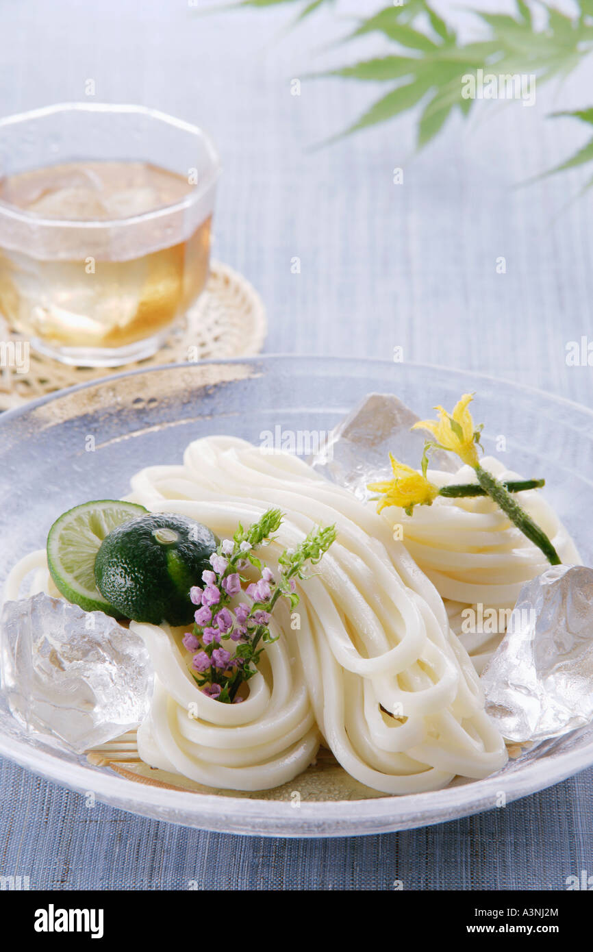 Japanese Wheat Noodles Stock Photo - Alamy