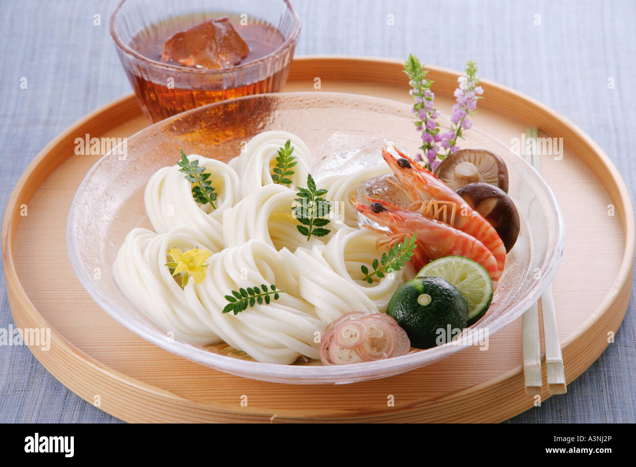 Japanese Wheat Noodles Stock Photo - Alamy