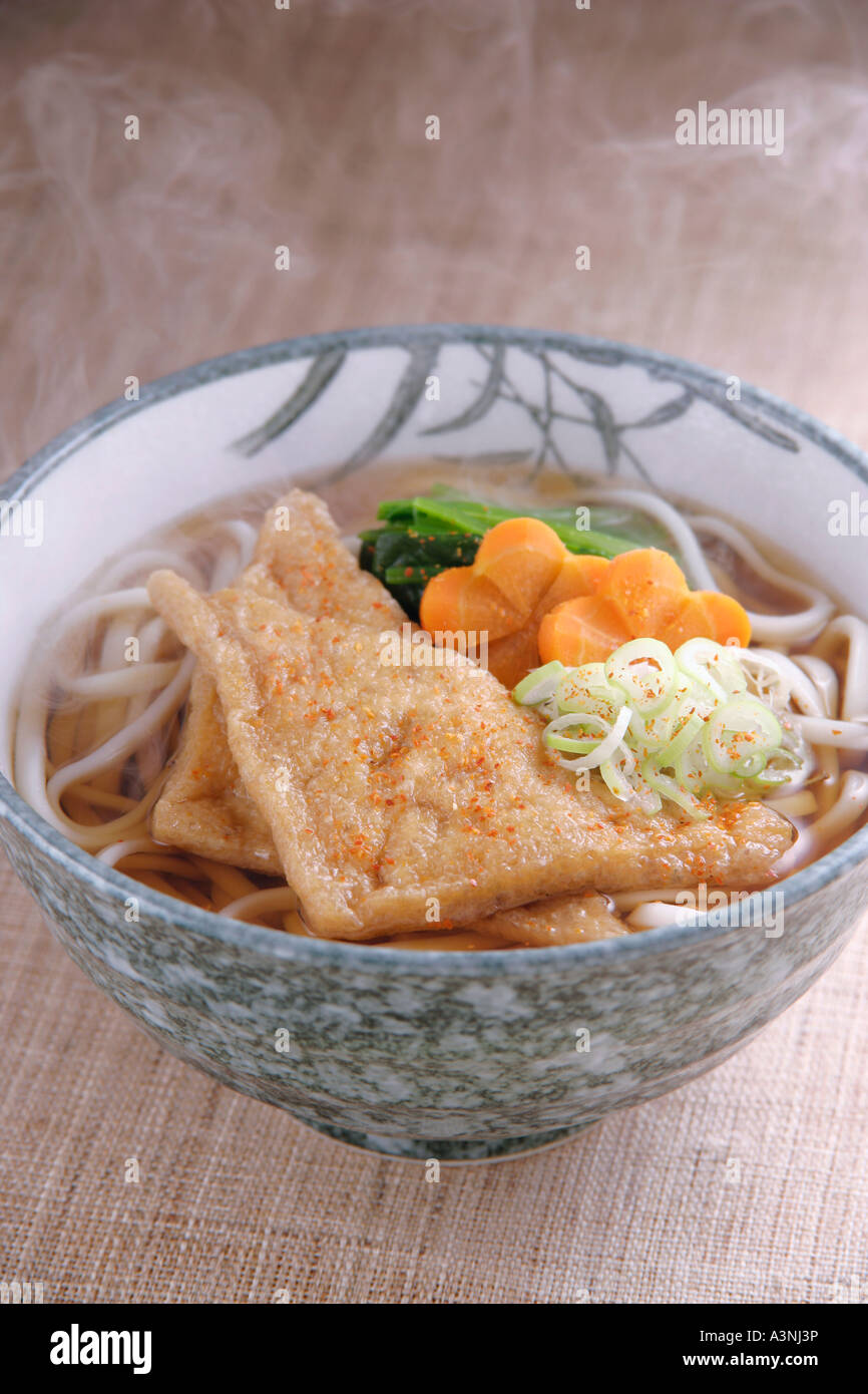 Japanese Wheat Noodles Stock Photo - Alamy